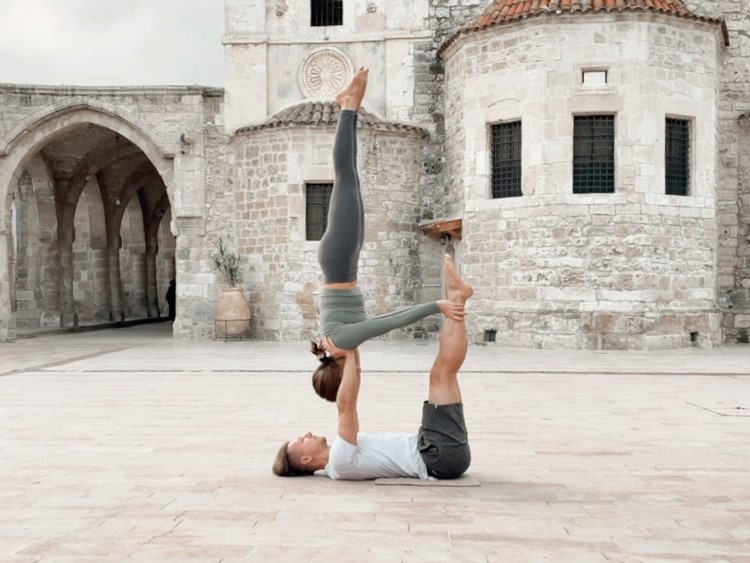 Shoulder Stand – Acro Adventure | Tutorial - Online Video Library